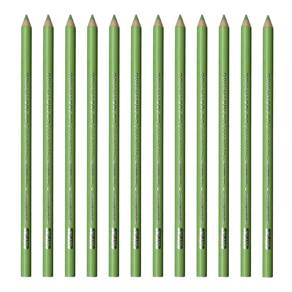 Prismacolor Premier Colored Pencil PC120 Sap Green Light (Set of 12 ...