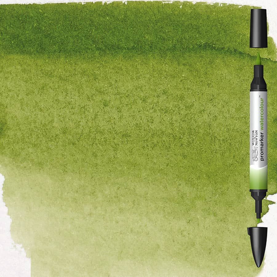 Winsor & Newton Watercolor Marker Sap Green | Jerry's Artarama