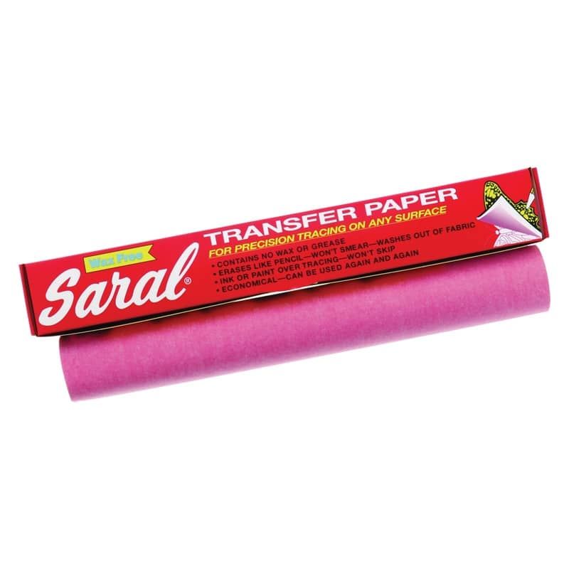 Saral Transfer Paper 12" x 12 ft Roll - Red | Jerry's Artarama