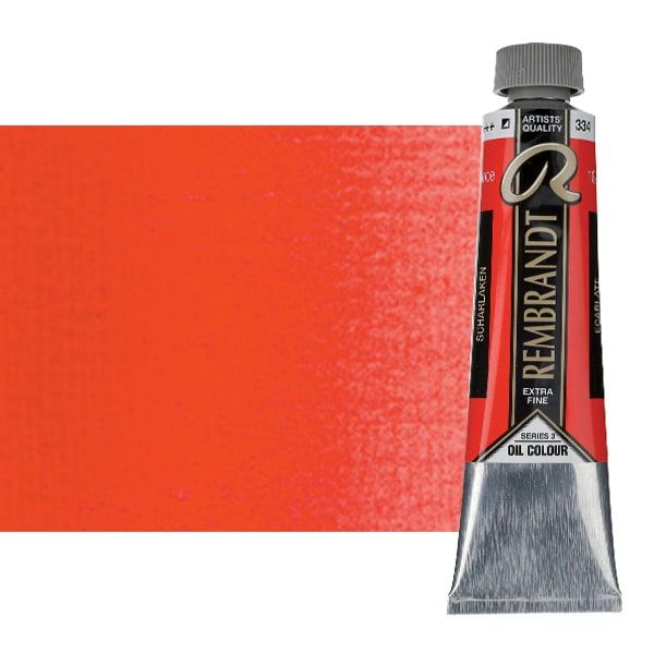 Rembrandt Extra-Fine Artists' Oil Paint - Scarlet, 40ml Tube | Jerry's ...