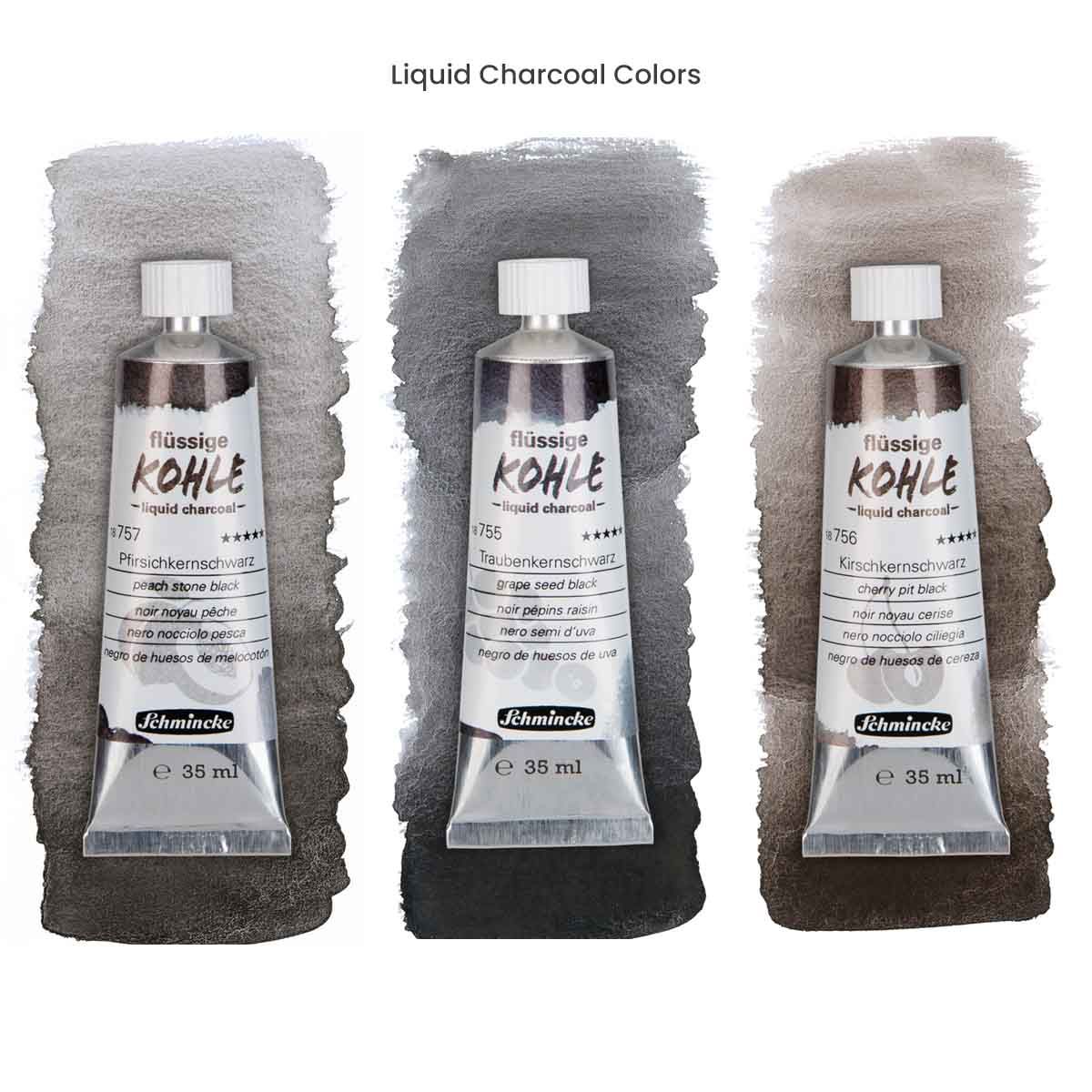 Schmincke Liquid Charcoal | Jerry's Artarama