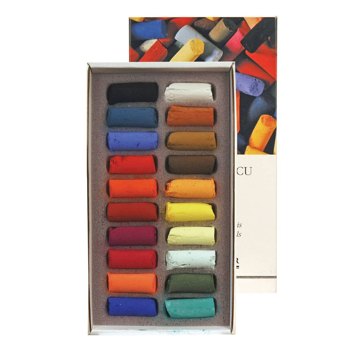 Sennelier Extra Soft Pastels Cardboard Box Set of 20 Half Sticks ...