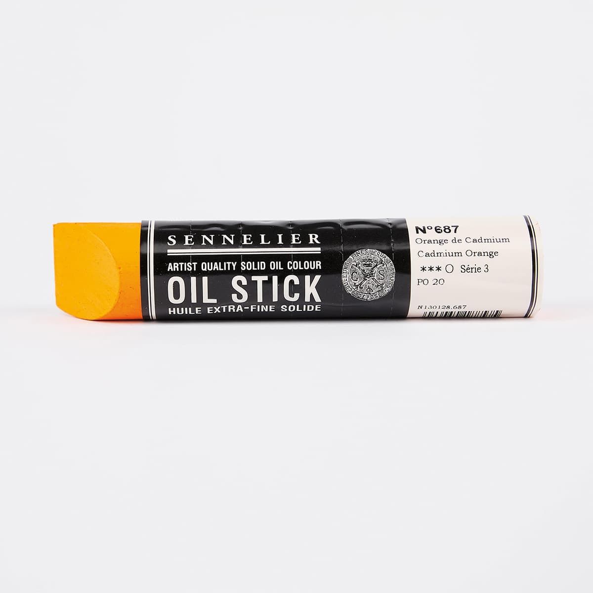 Sennelier Giant Solid Oil Stick - Cadmium Orange, 96ml | Jerry's Artarama