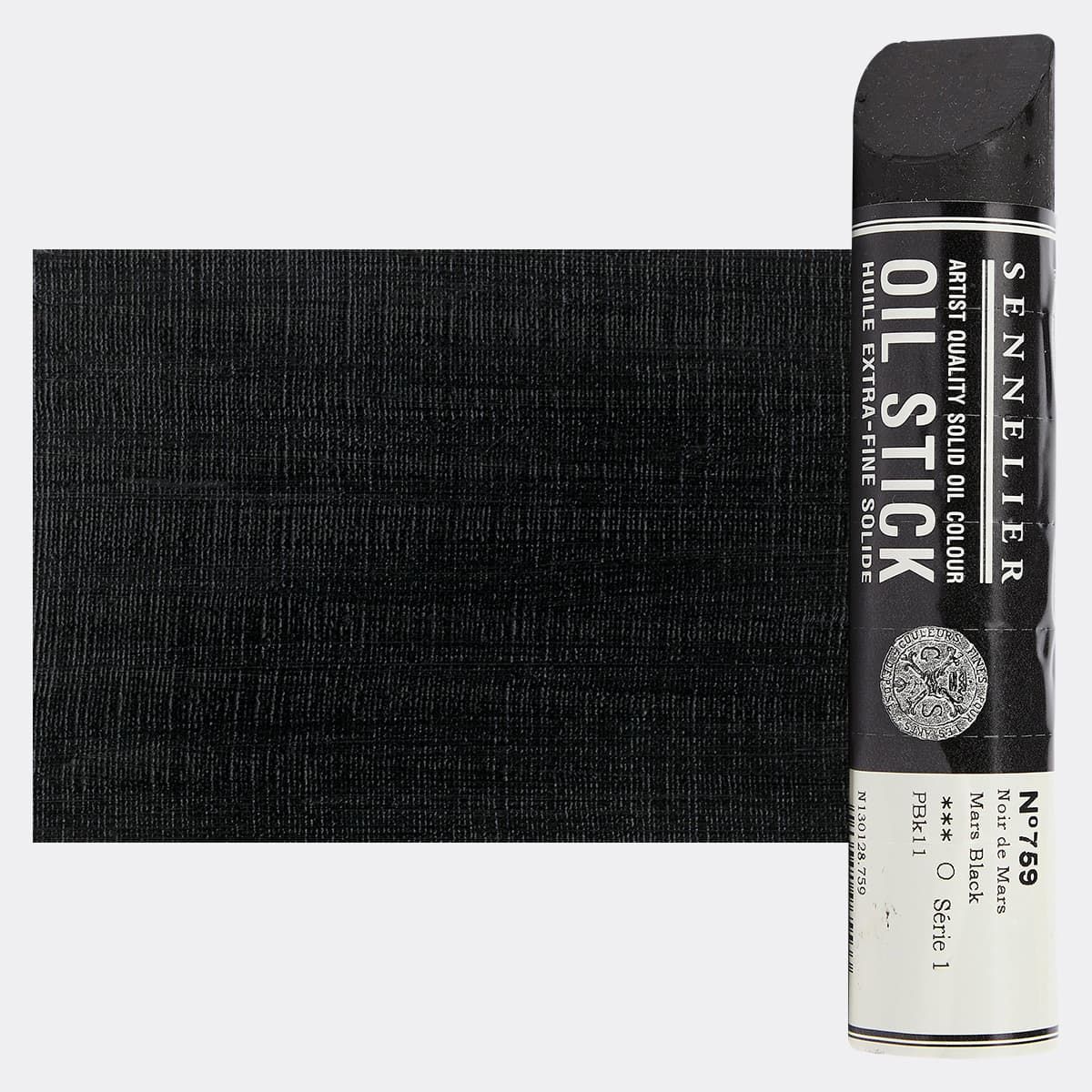 Sennelier Giant Solid Oil Stick - Mars Black, 96ml | Jerry's Artarama