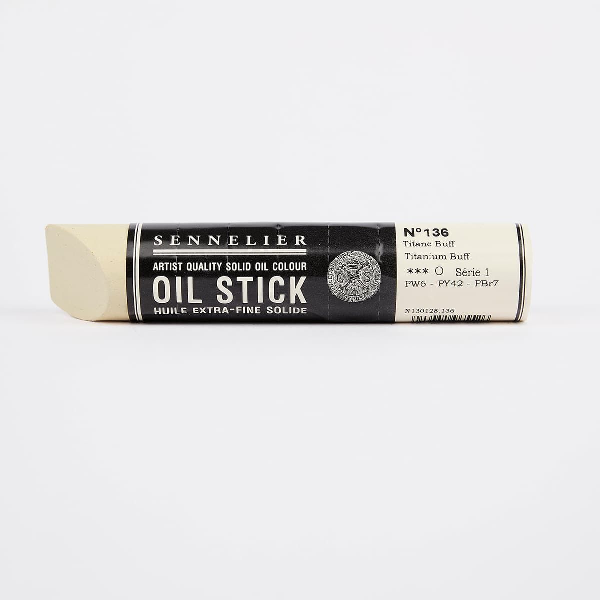 Sennelier Giant Solid Oil Stick - Titanium Buff, 96ml | Jerry's Artarama