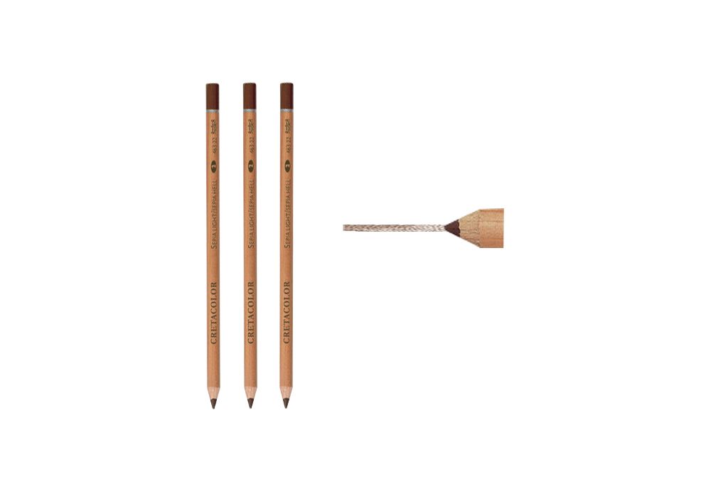 Cretacolor Sanguine And Sepia Pencils 3pk | Jerry's Artarama