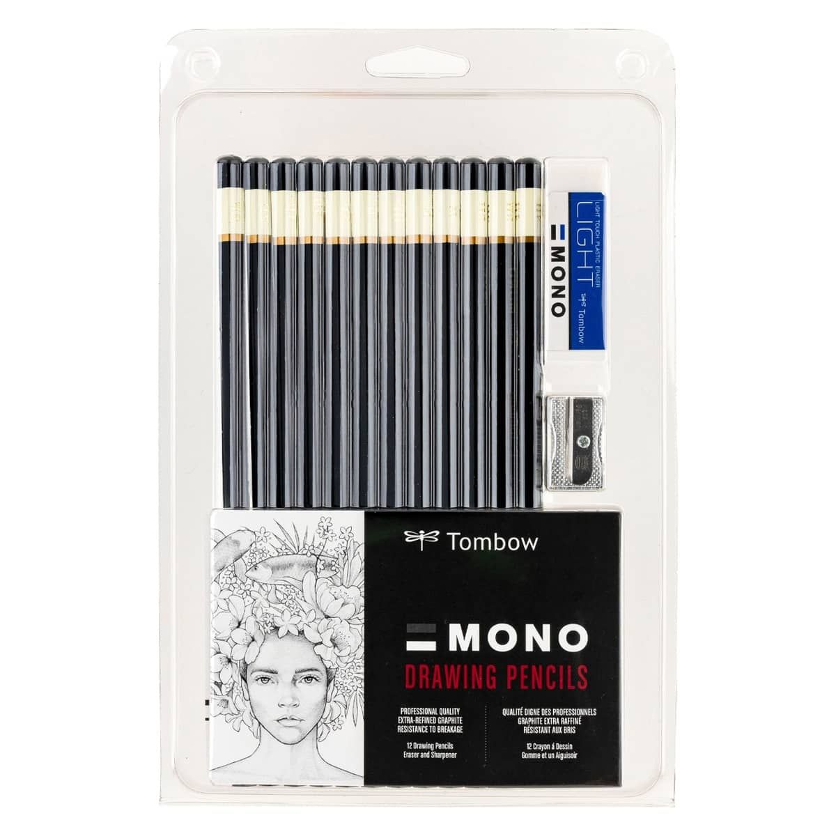 Tombow MONO Drawing Pencil Assorted Set of 12 | Jerry's Artarama