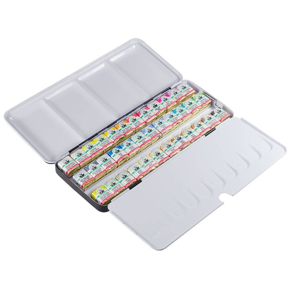 Old Holland Watercolor Half Pan Metal Box Set of 36 | Jerry's Artarama