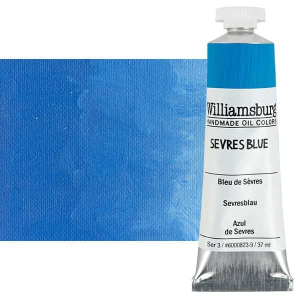 Williamsburg Oil Color, Sevres Blue, 37ml Tube | Jerry's Artarama