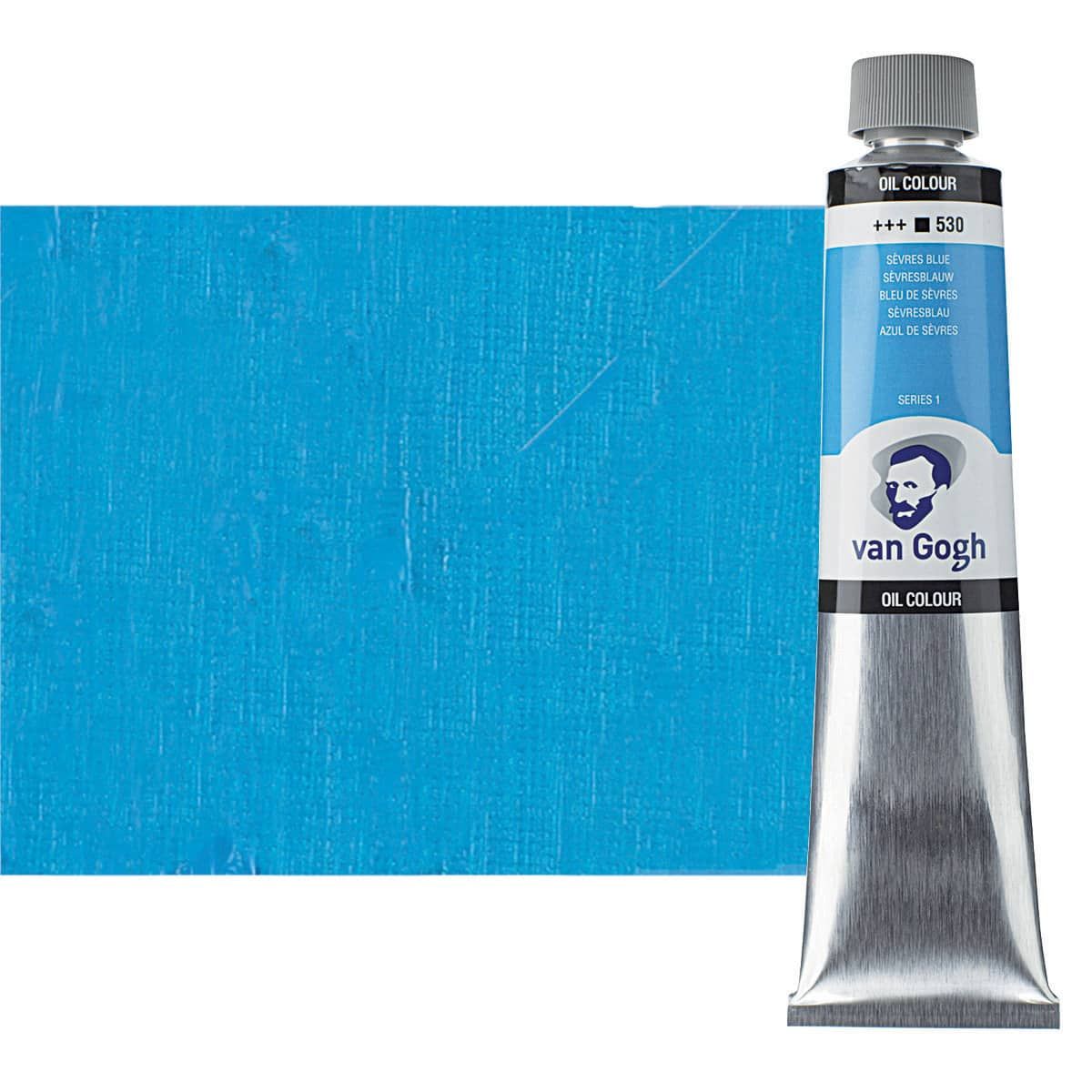 Van Gogh Oil Color, 200ml Sevres Blue Tube | Jerry's Artarama