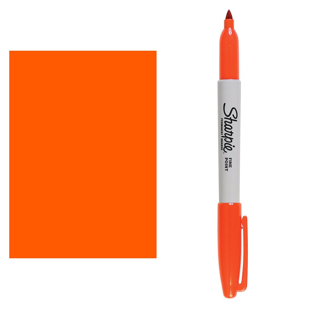 Sharpie Marker - Fine Point, Orange | Jerry's Artarama