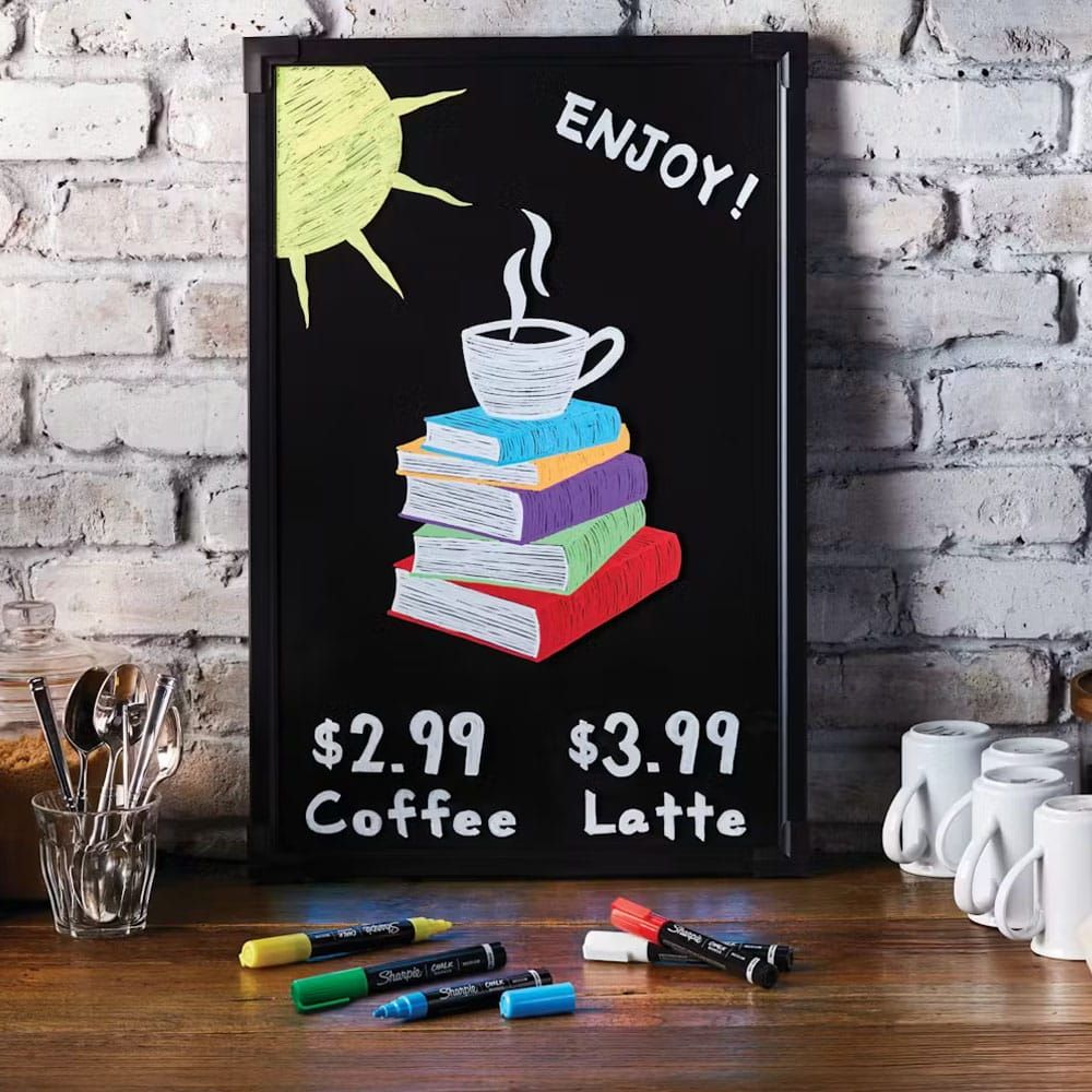 Sharpie Chalk Marker Standard Colors, 5 Pack | Jerry's Artarama