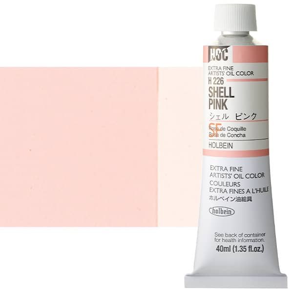 Holbein Extra-Fine Artists' Oil Color 40 ml Tube - Shell Pink | Jerry's ...