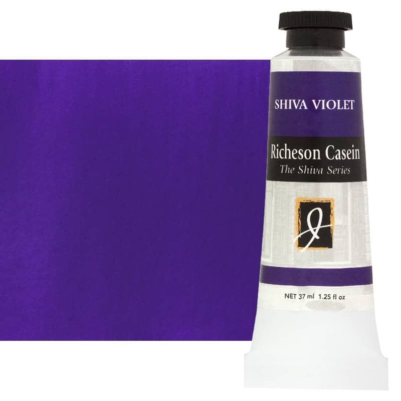 Richeson Casein Artist Colors Shiva Violet 37 ml | Jerry's Artarama
