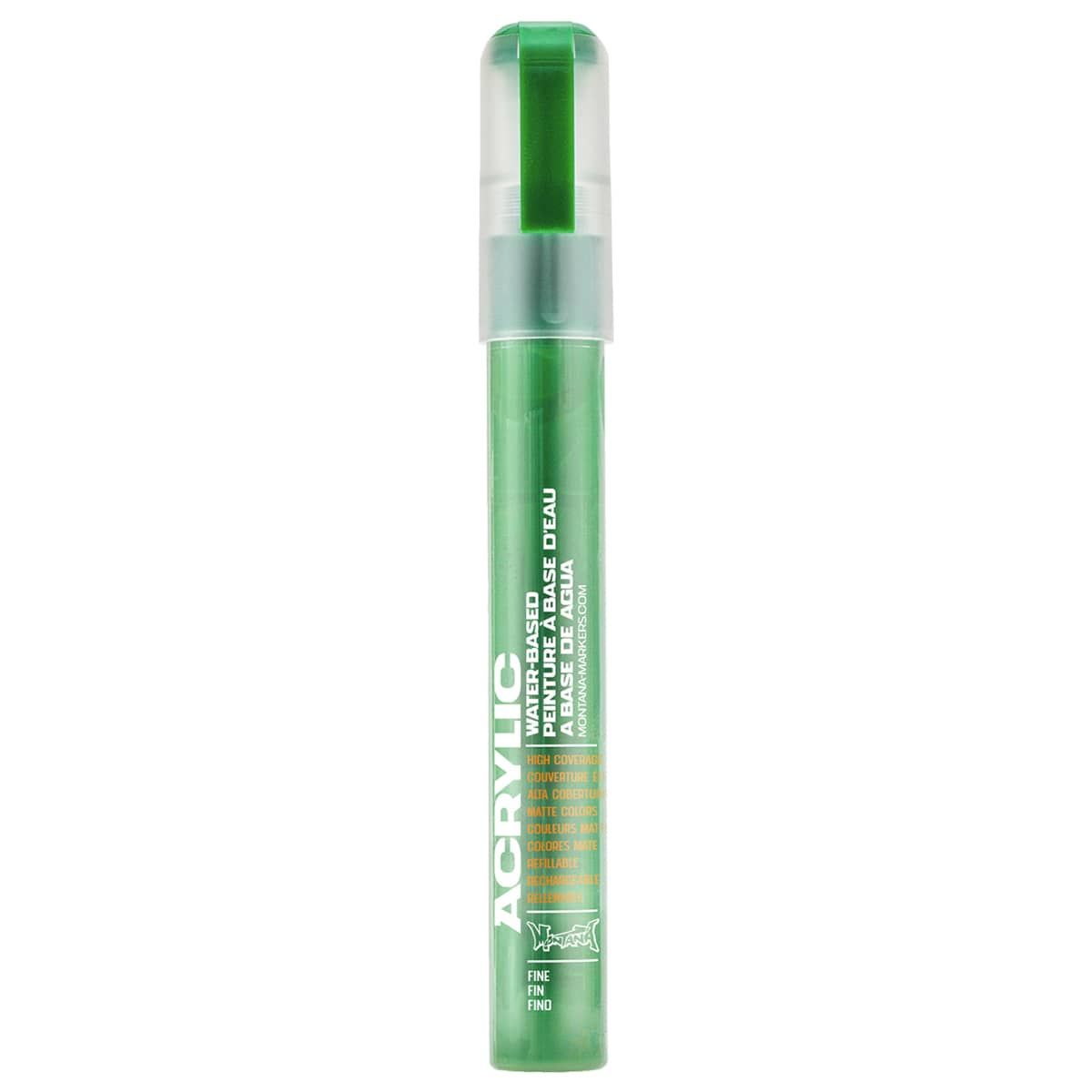Montana Acrylic Paint Marker 2mm (Fine) - Shock Green | Jerry's Artarama