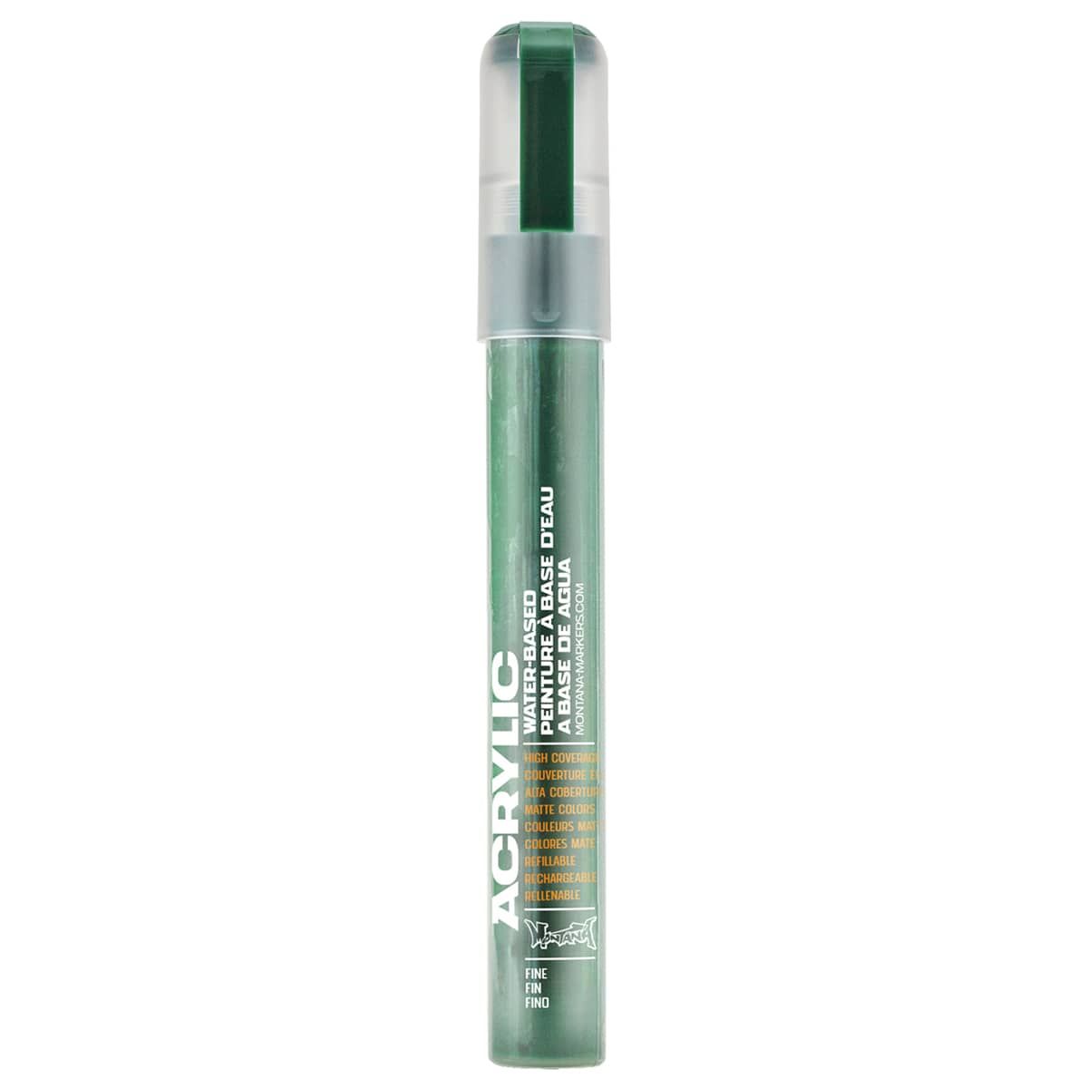Montana Acrylic Paint Marker 2mm (Fine) - Shock Green Dark | Jerry's ...