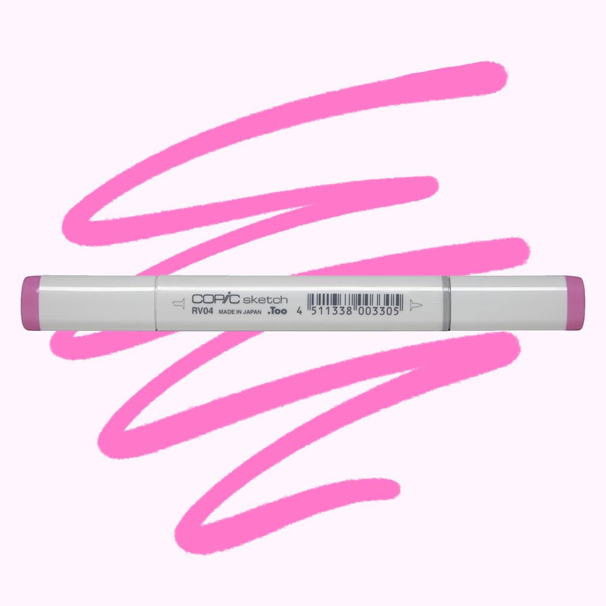 Copic Sketch Marker RV04 Shock Pink | Jerry's Artarama