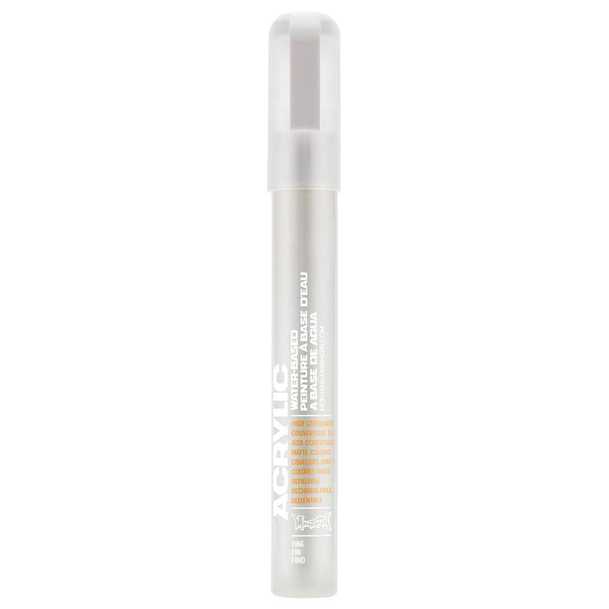 Montana Acrylic Paint Marker 2mm (Fine) - Shock White Pure | Jerry's ...