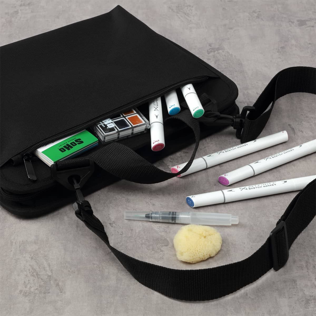 Creative Mark Sketch Folio Plus Set w/ Spiral Sketch Pad 9"x12" | Jerry ...