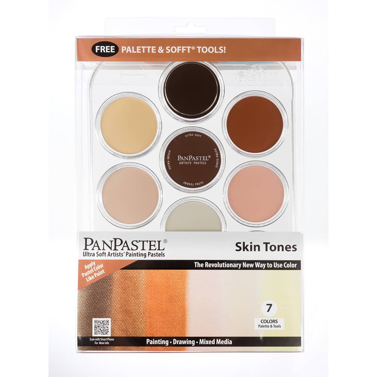 PanPastel™ Skin Tones Kit, 7 Colors | Jerry's Artarama