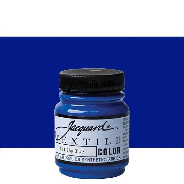 Jacquard Permanent Textile Color 2.25 oz. Jar - Sky Blue | Jerry's Artarama