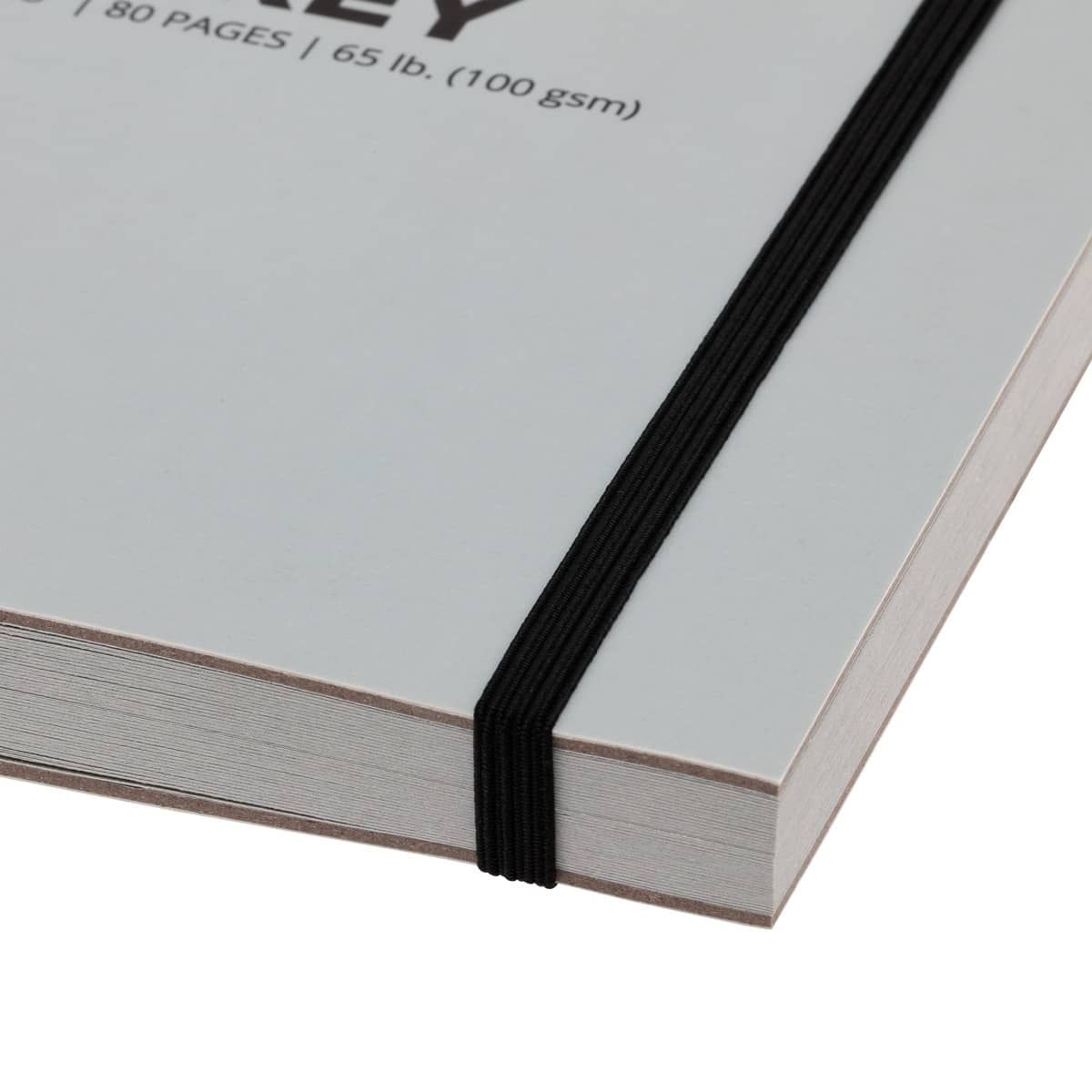 SoHo Brick Grey Paper Journal 5.5x5.5in 100gsm, 80 Sheets | Jerry's ...