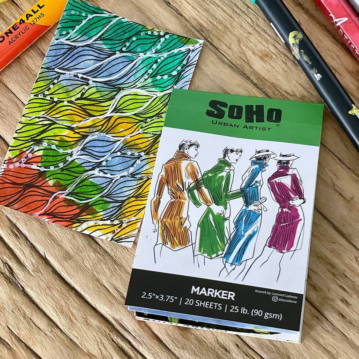 SoHo Paper Mini Pad Collection Set of 5, 2.5 x 3.75in Pads | Jerry's ...