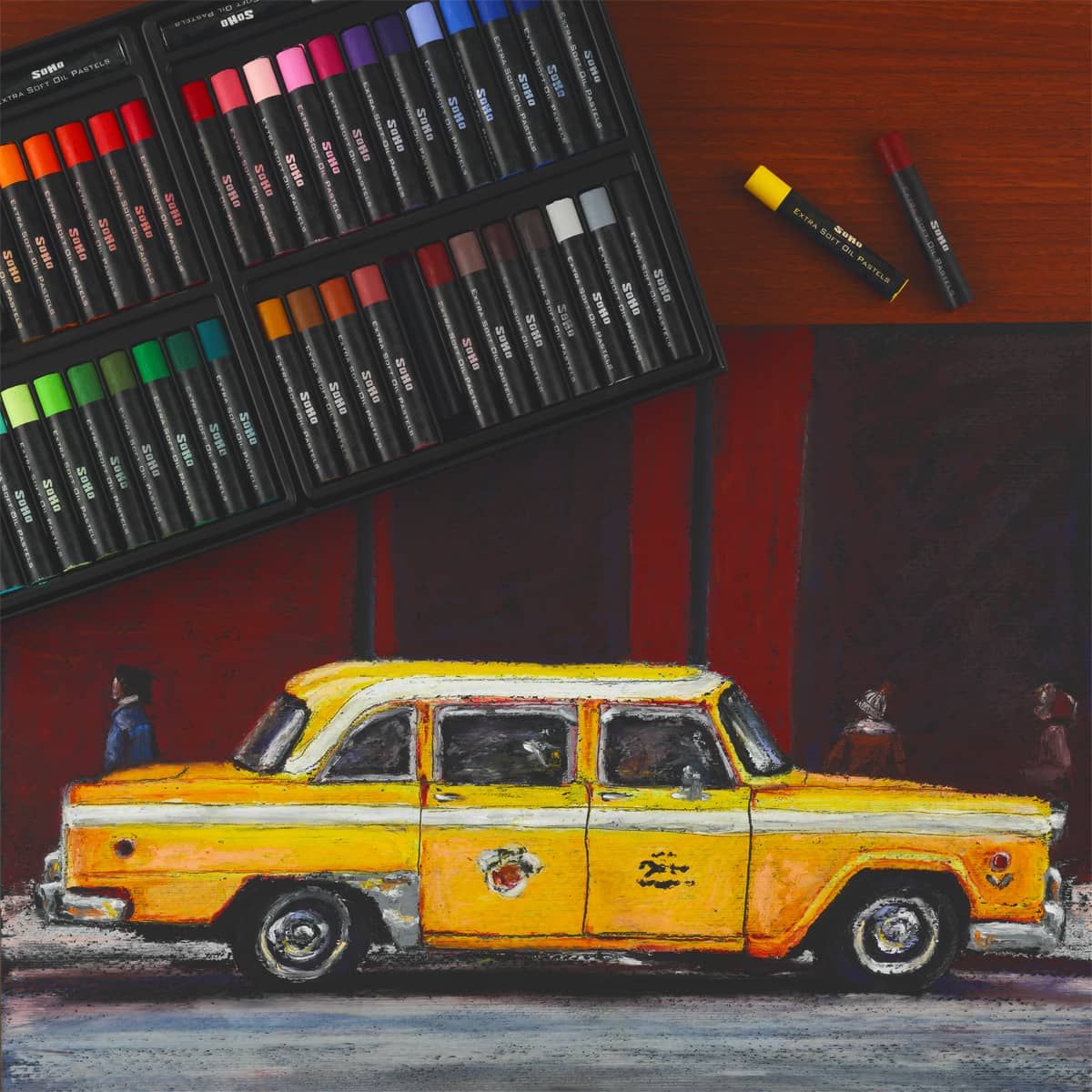 SoHo Extra Soft Oil Pastel Sets | Jerry's Artarama