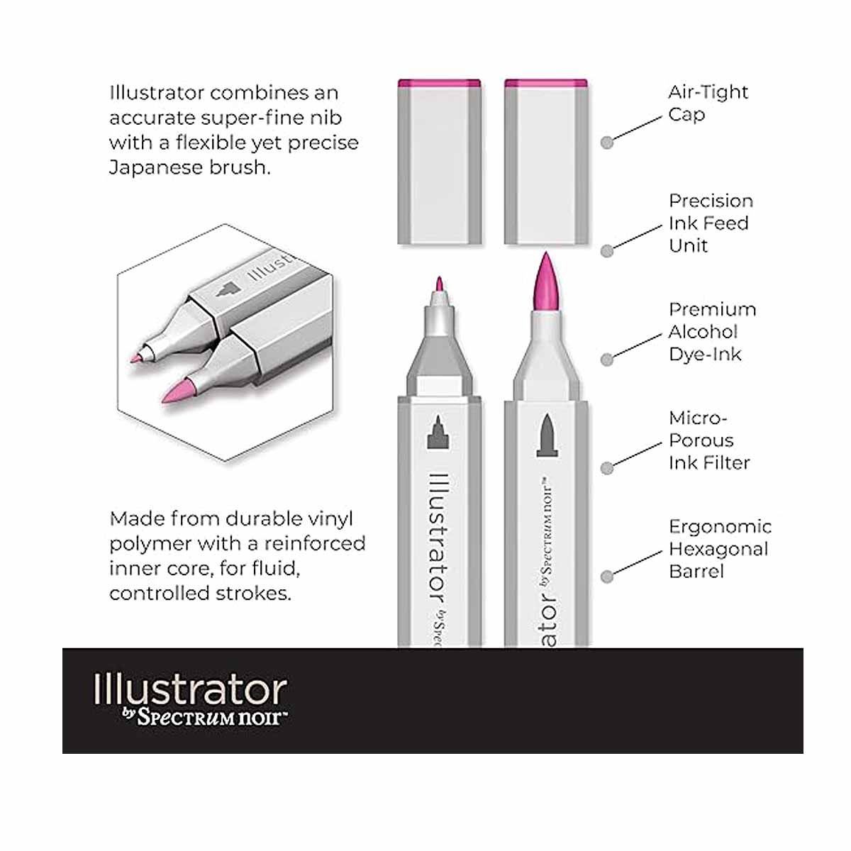 Spectrum Noir Illustrator Marker Sets | Jerry's Artarama