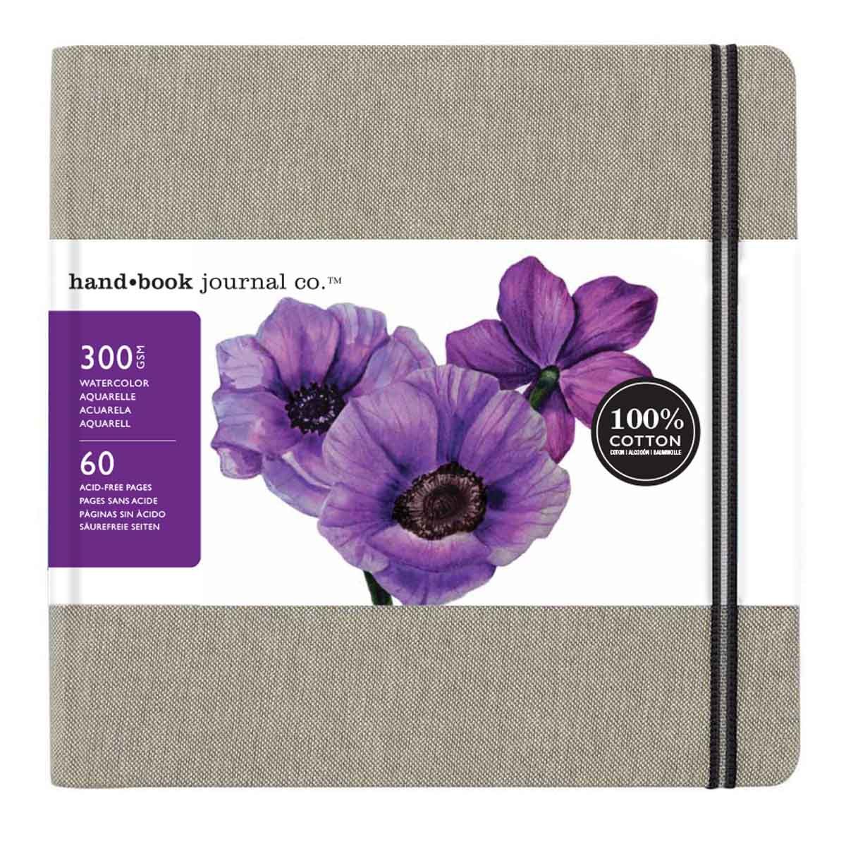 Speedball Fluid 100 Watercolor Square Journal - 140lb Cold Press, 8.25 ...