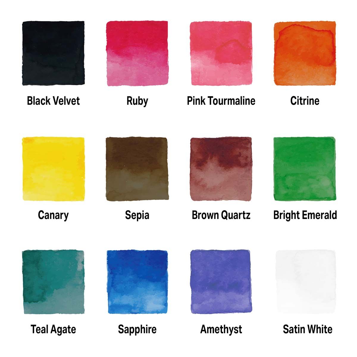 Speedball India Ink Color Set of 12 with Palette, 12ml | Jerry's Artarama