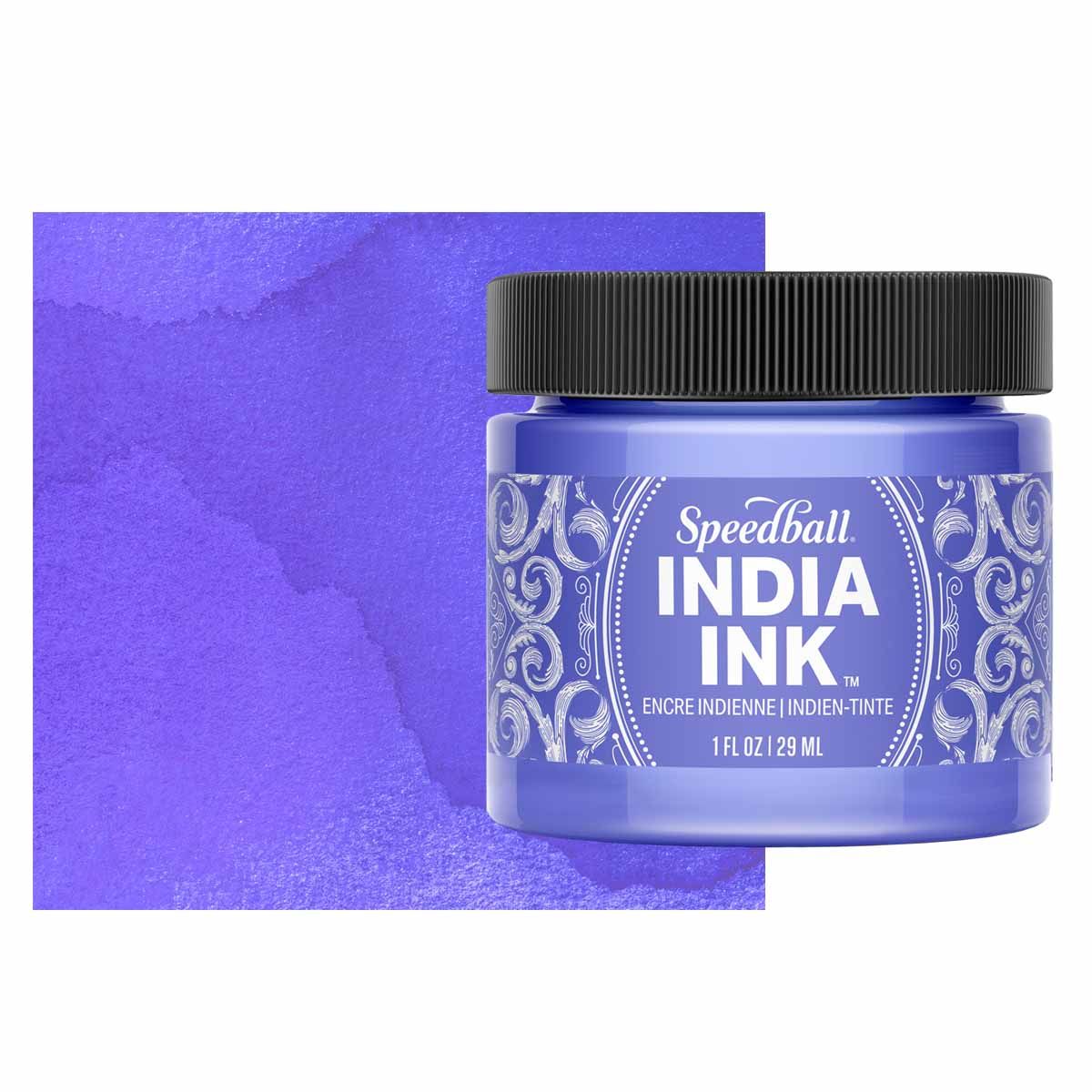 Speedball India Ink Amethyst, 1oz | Jerry's Artarama