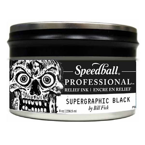 Speedball® Professional Relief Ink Supergraphic Black 8 oz | Jerry's ...