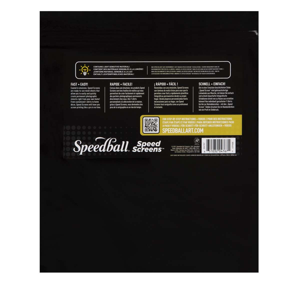 Speedball Speed Screen Photo Emulsion Stencil 12.5"x16.5", Pack of 3 ...