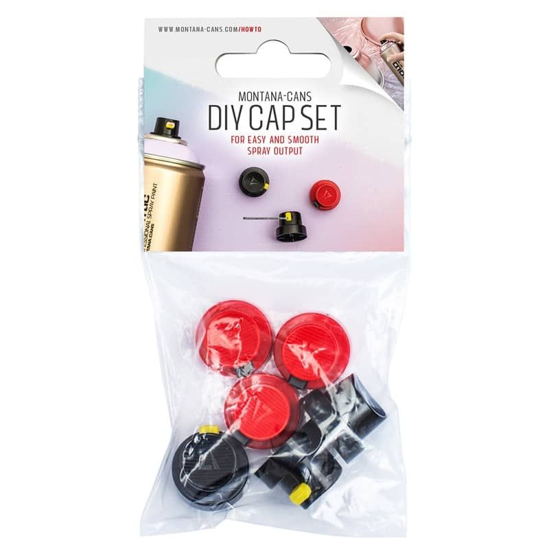 Montana Cans Aerosol Spray Cap Flat Jet DIY Caps Pack of 6 | Jerry's ...