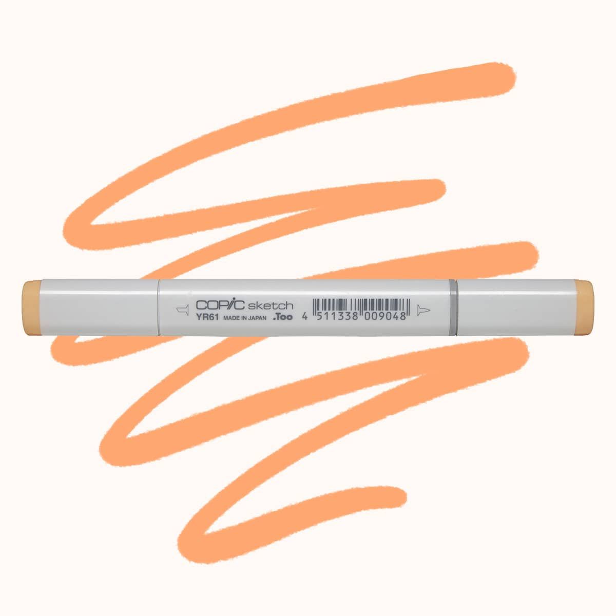 Copic Sketch Marker YR61 Spring Orange | Jerry's Artarama