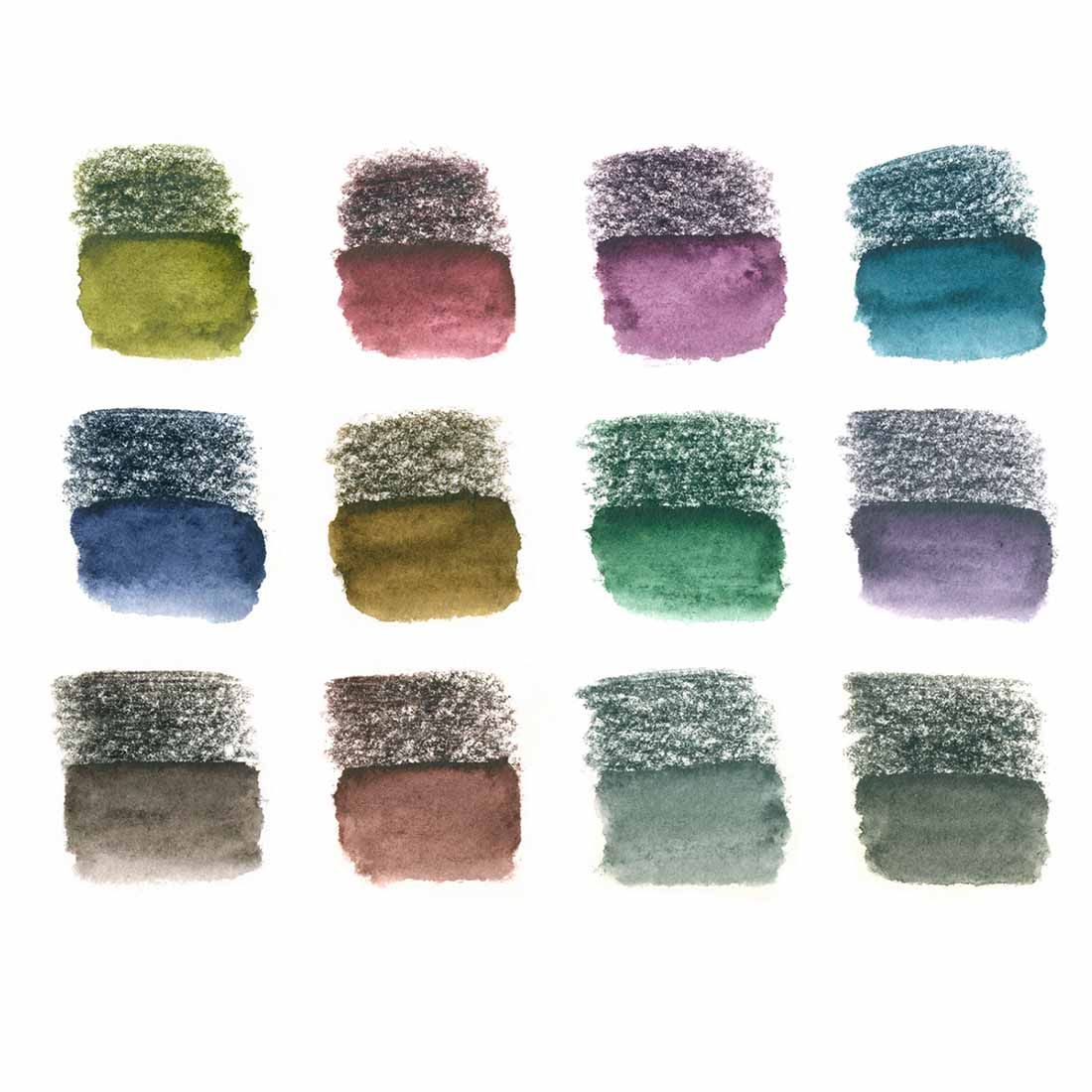 STAEDTLER Tinted Watercolor Pencil Tin Set of 12 Assorted Colours ...