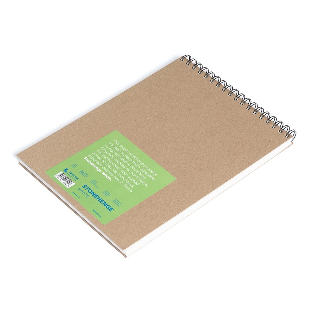 Stonehenge White Wirebound Journals - Drawing and printmaking Paper ...