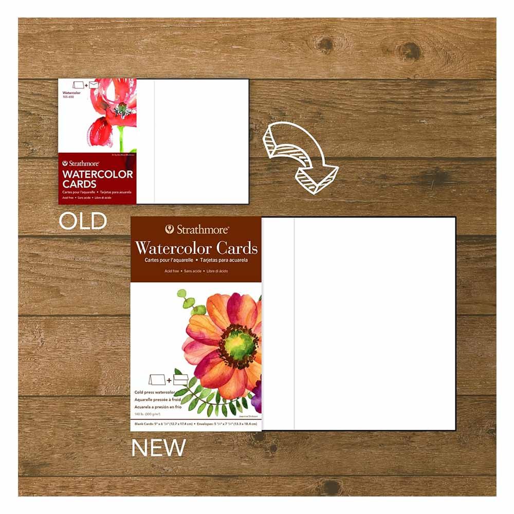 Strathmore Blank Watercolor Greeting Cards | Jerry's Artarama