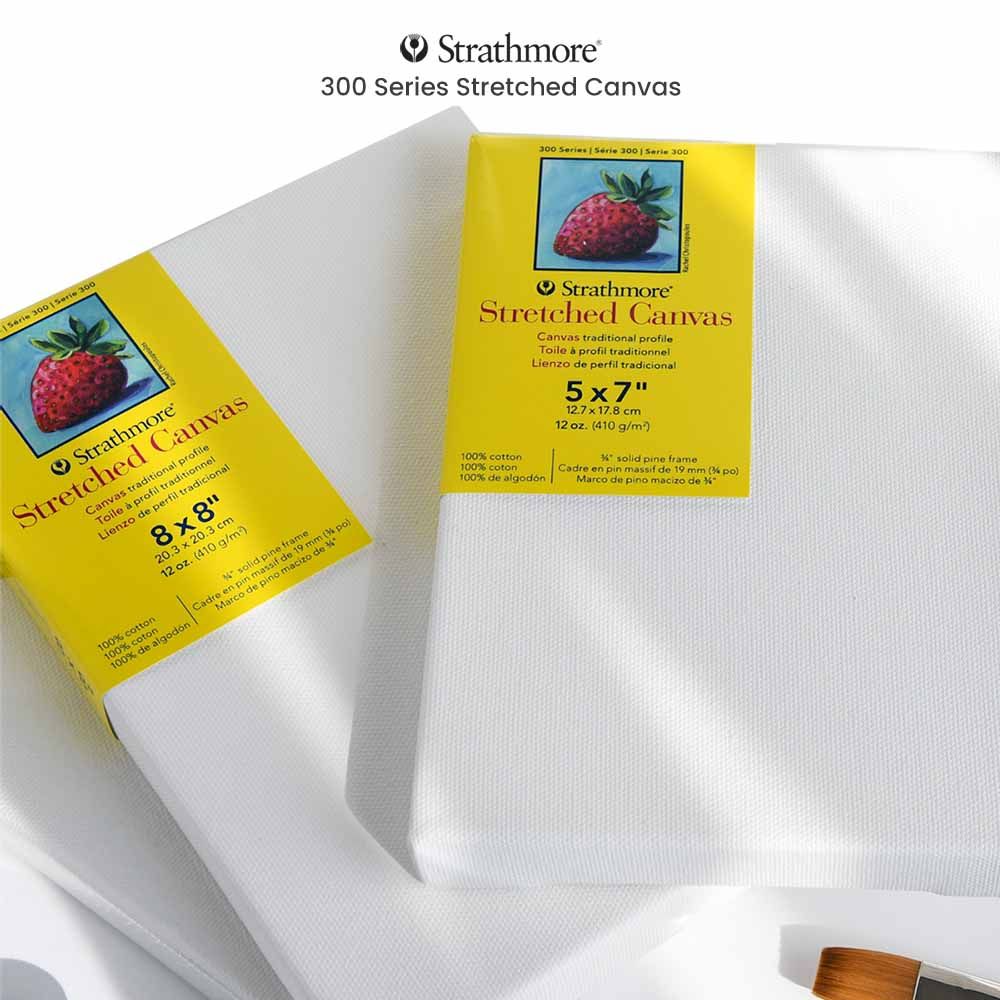 Strathmore 300 Series Stretched Canvas | Jerry's Artarama