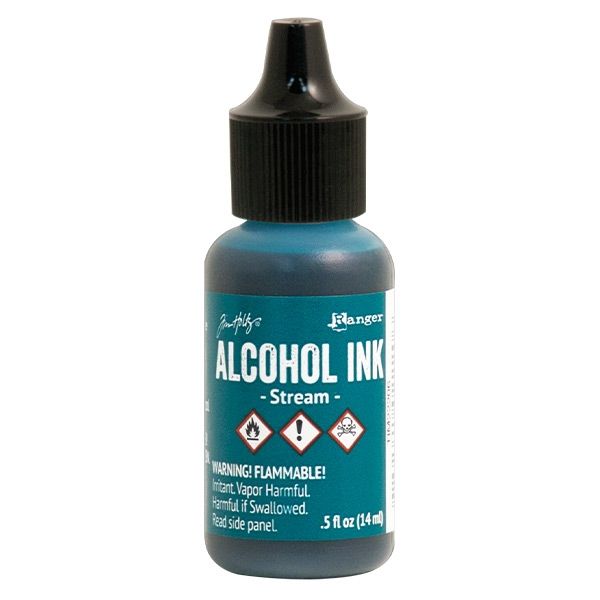 Tim Holtz Alcohol Ink - Stream, 1/2oz Bottle | Jerry's Artarama
