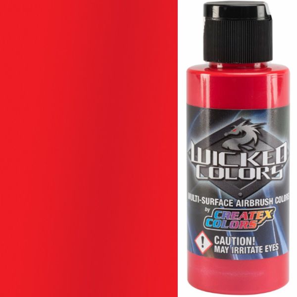 Wicked Air Airbrush Colors Pearlized Red 2oz | Jerry's Artarama