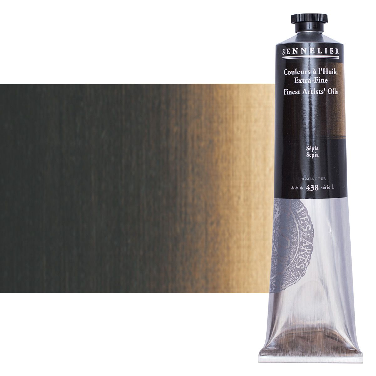 Sennelier Artists Extra-Fine Oil - Sepia, 200 ml | Jerry's Artarama