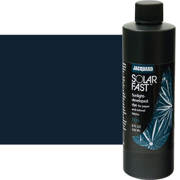 Jacquard SolarFast Dye 8 oz - Teal | Jerry's Artarama