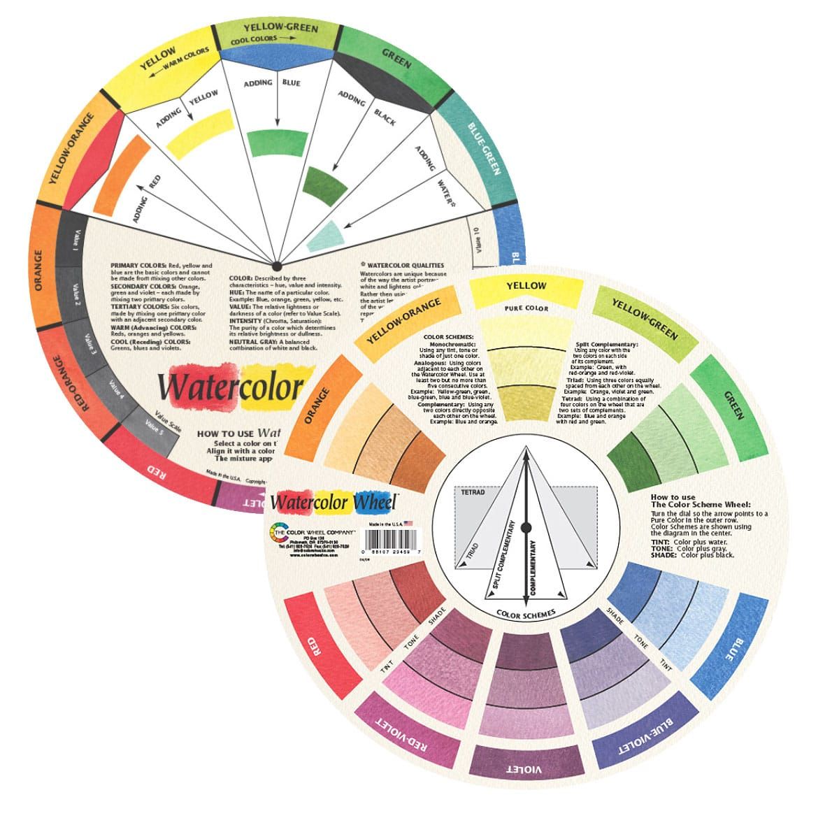 The Watercolor Wheel - The Color Wheel Co. | Jerry's Artarama