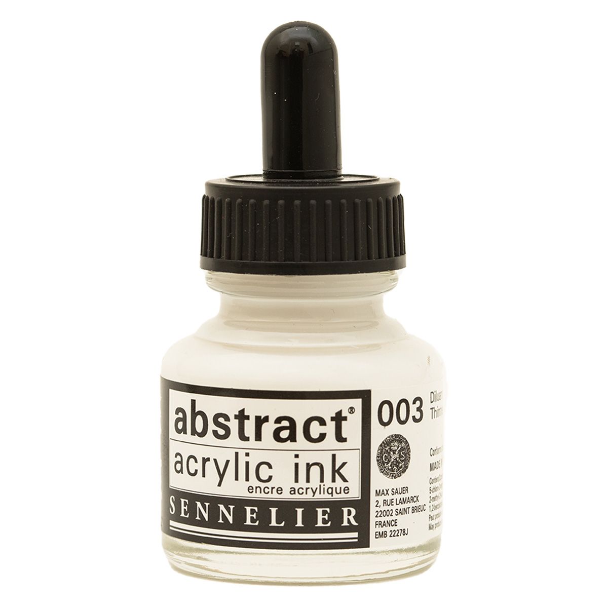 Sennelier Abstract Acrylic Ink - Thinner, 30ml | Jerry's Artarama