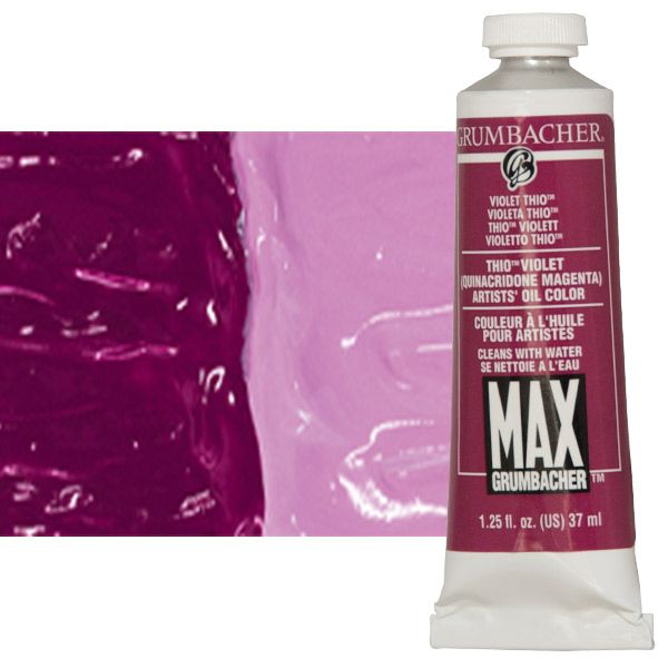 MAX Water-Mixable Oil Color 37 ml Tube - Thio Violet | Jerry's Artarama