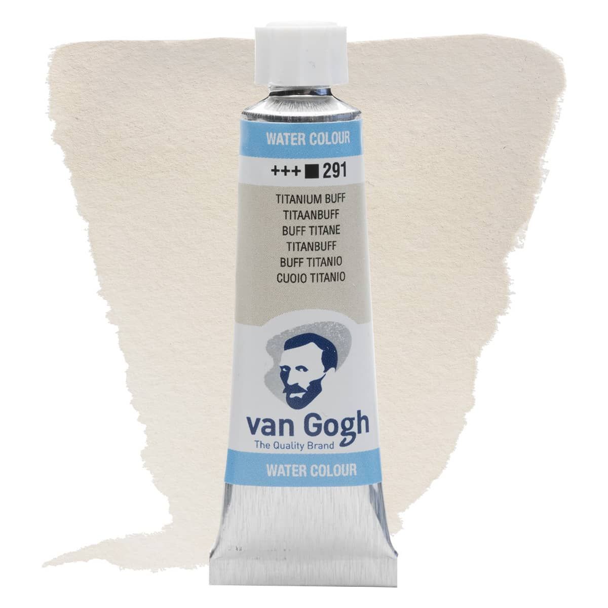 Van Gogh Watercolors - Titanium Buff, 10ml Tube | Jerry's Artarama