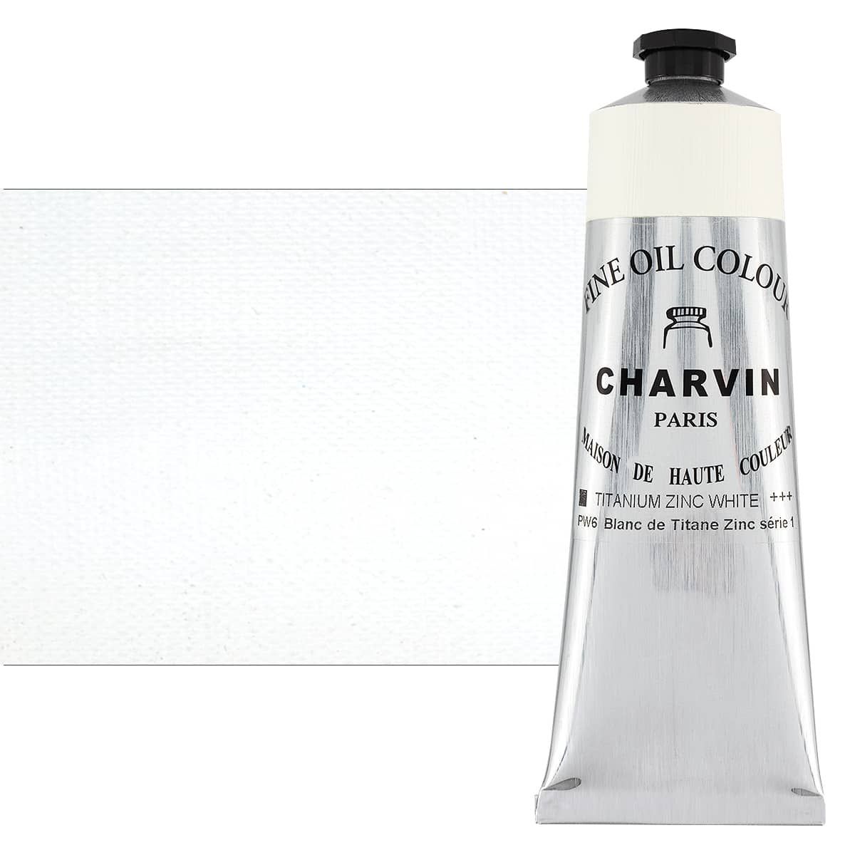 Charvin Fine Oil Paint, Titanium Zinc White - 150ml | Jerry's Artarama
