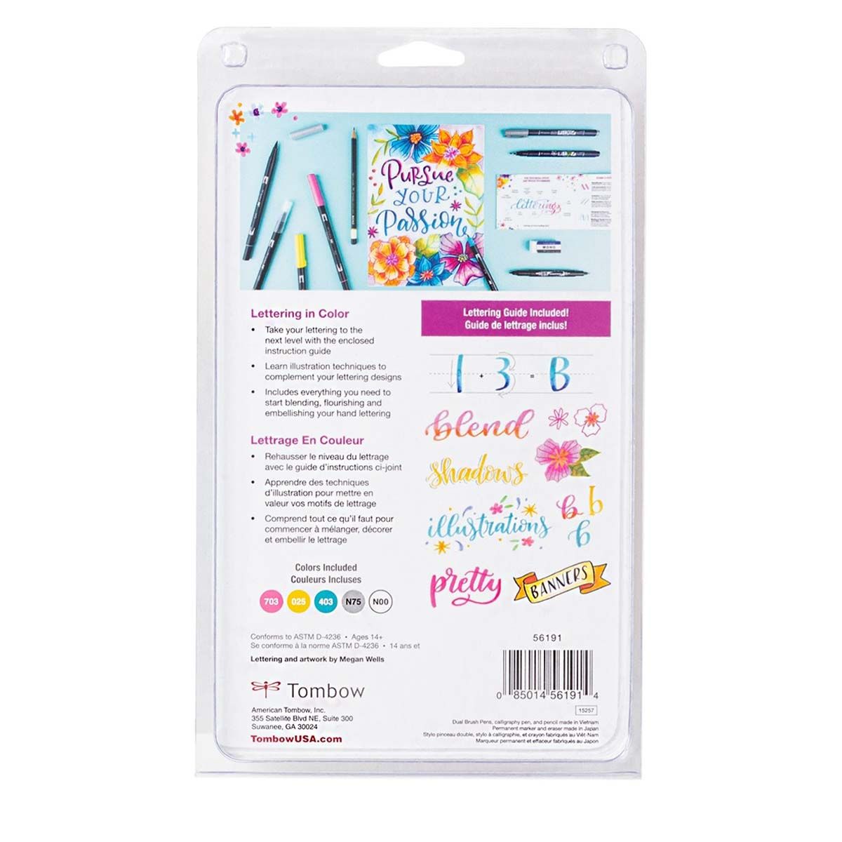 Tombow Lettering in Color Set | Jerry's Artarama